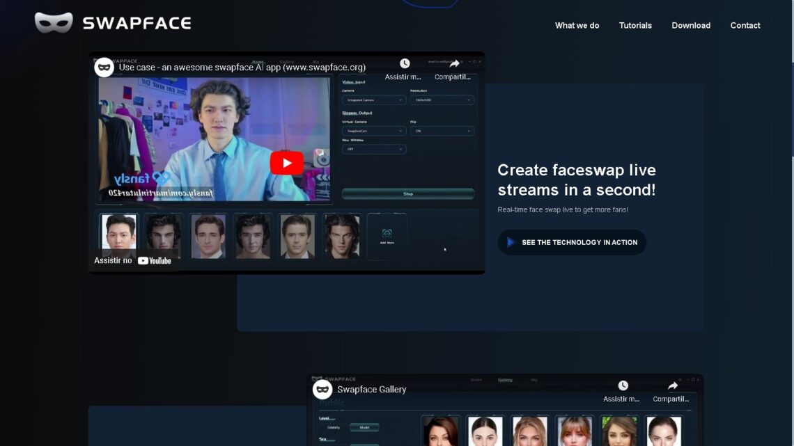 Swapface - Nº1 dos Aplicativo gratuito para trocar de rostos em vídeos!